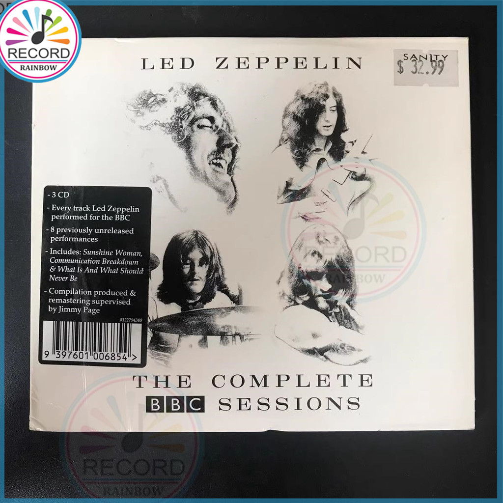 Led Zeppelin The Complete BBC Sessions 3 Album [Lacrado] Brand New US ...