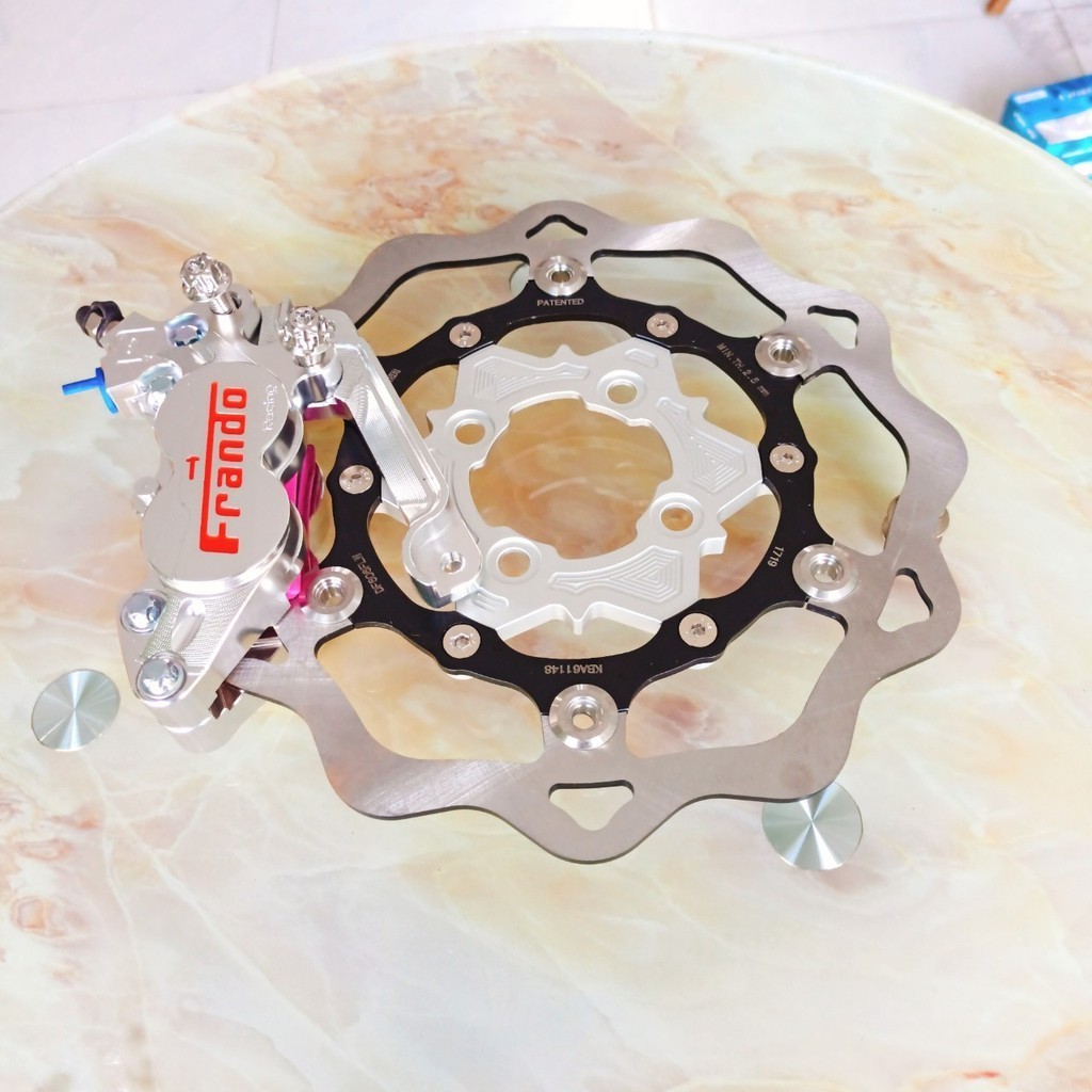 [ Combo Wave110/RSX/FuLed ] Heo 4Pis Frando + Đĩa 4 Lỗ KTM ( size 260mm ...