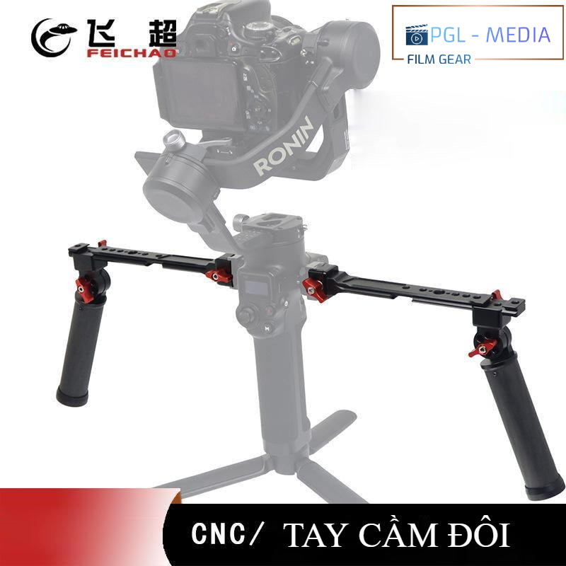 Tay cầm trợ lực cho gimbal rs2,rs3,rs4, Tay cầm đôi gimbal | Shopee Việt Nam