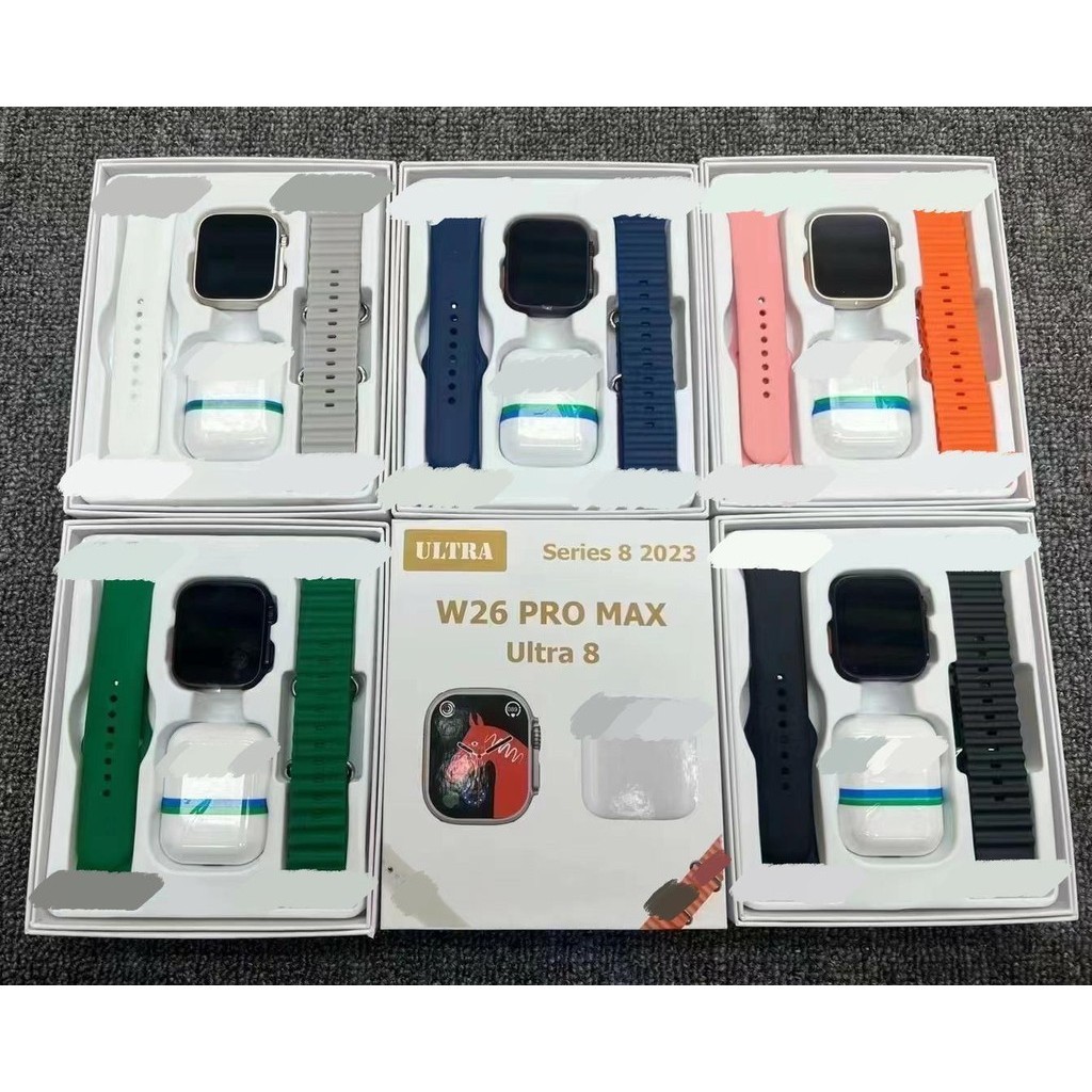 Đồng hồ thông minh W26 PRO MAX Cuộc gọi Bluetooth Nhịp tim Bộ tai nghe ...