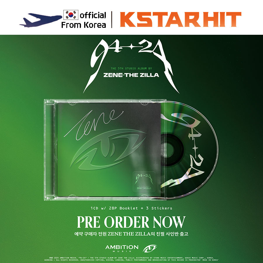 ZENE THE ZILL - 94-24 (5th full album) (Autographed) | Shopee Việt Nam