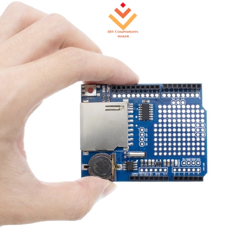 Xd-204 Data Logger Shield V1.0 Mô-đun ghi thu thập dữ liệu Mở rộng thẻ ...