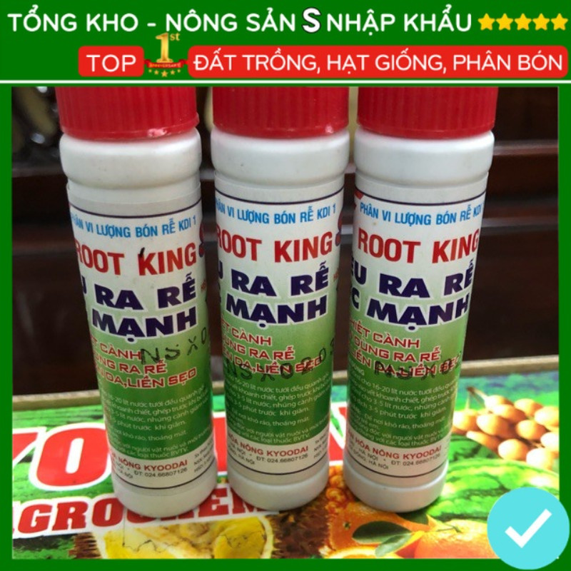 Kích thích ra rễ cực mạnh Root King lọ 20ml, phân phối chuyên nghiệp ...