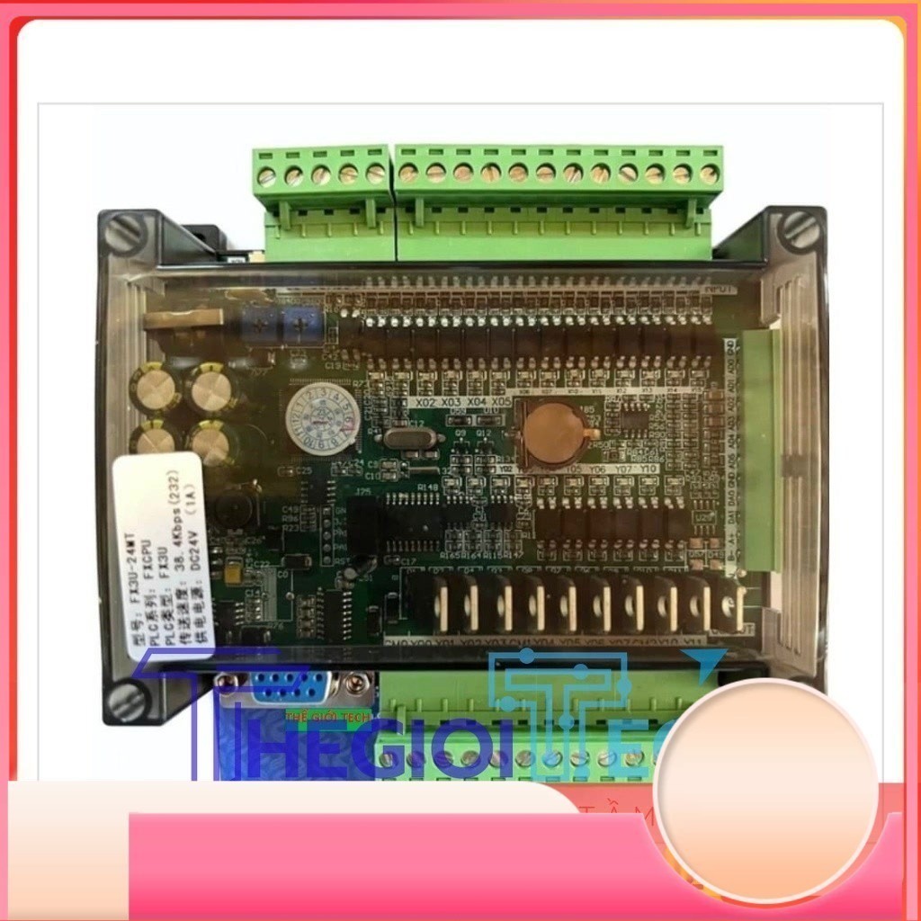 Bộ Lập Trình PLC Mitsubishi FX3U | 14MT/MR, 24MT/MR, 32MT/30MR, 48MT/MR ...