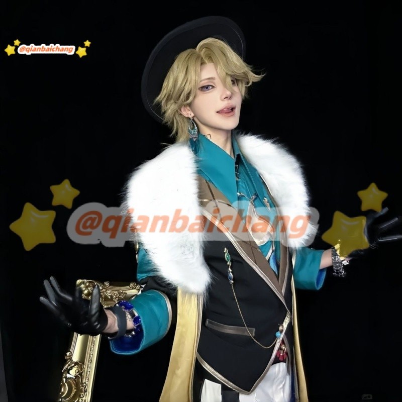 Honkai: Star Rail Aventurine cos sha jin Cosplay Trọn bộ quần áo anime ...
