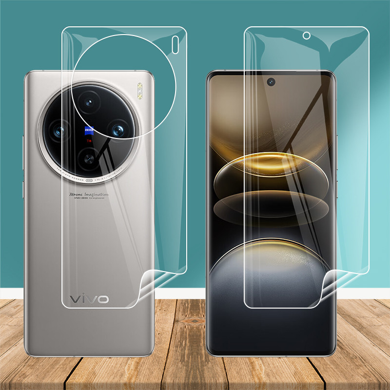 Phim Hydrogel Siêu Mỏng Cho vivo X100 Ultra X100s Pro X100sPro X100U 5G Trong Suốt Mềm TPU Mặt ...