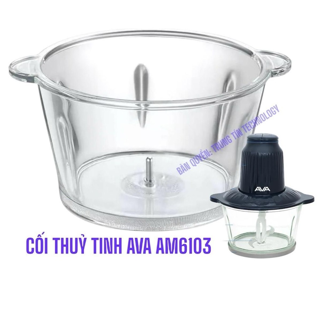CỐI THUỶ TINH của máy xay thịt đa năng AVA AM6103 300W 1.8 lít | Shopee ...