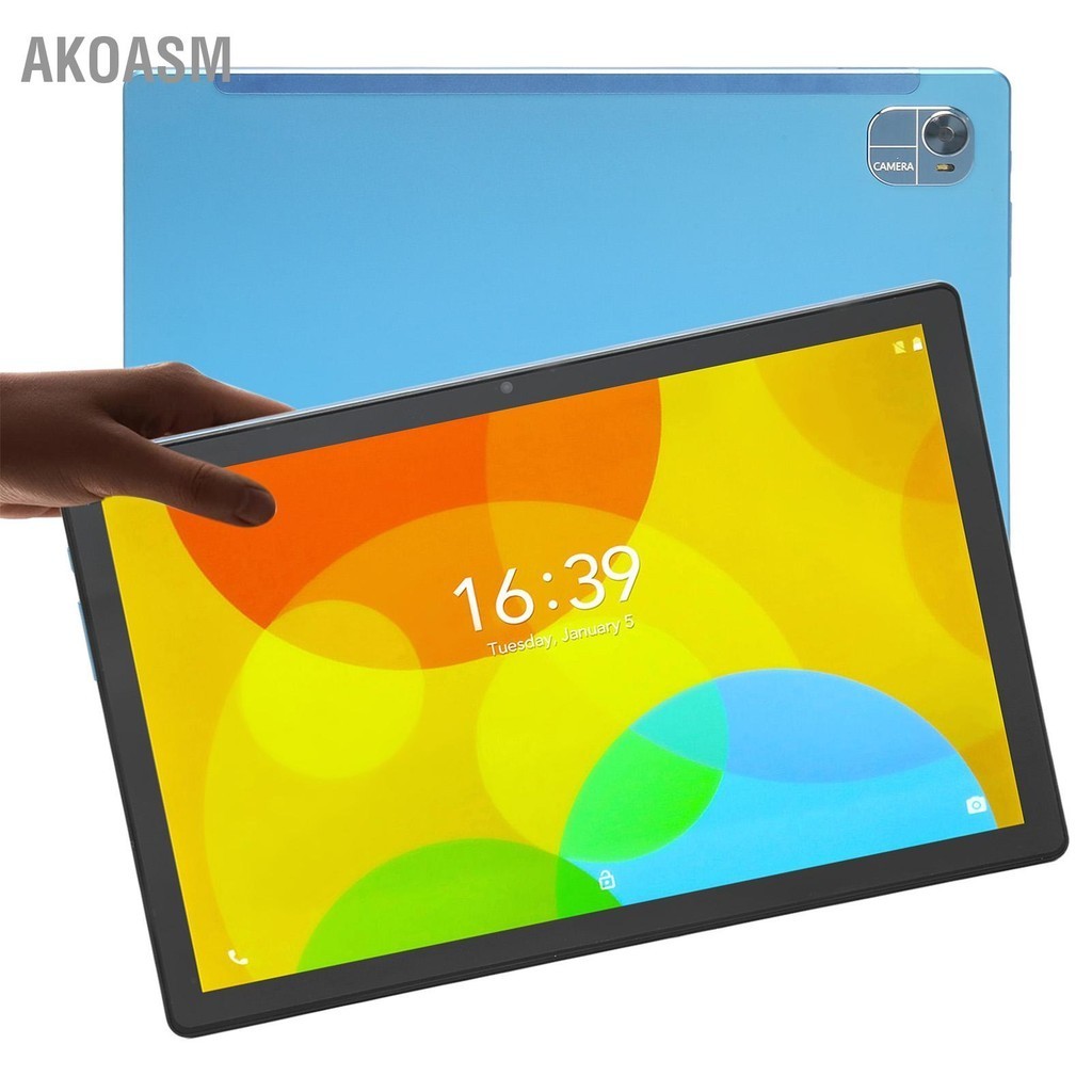 AKOASM Máy tính bảng 10 1 inch RAM 12 GB 256 ROM Octa Core 12MP 24MP Camera 4G LTE 5G WiFi văn ...