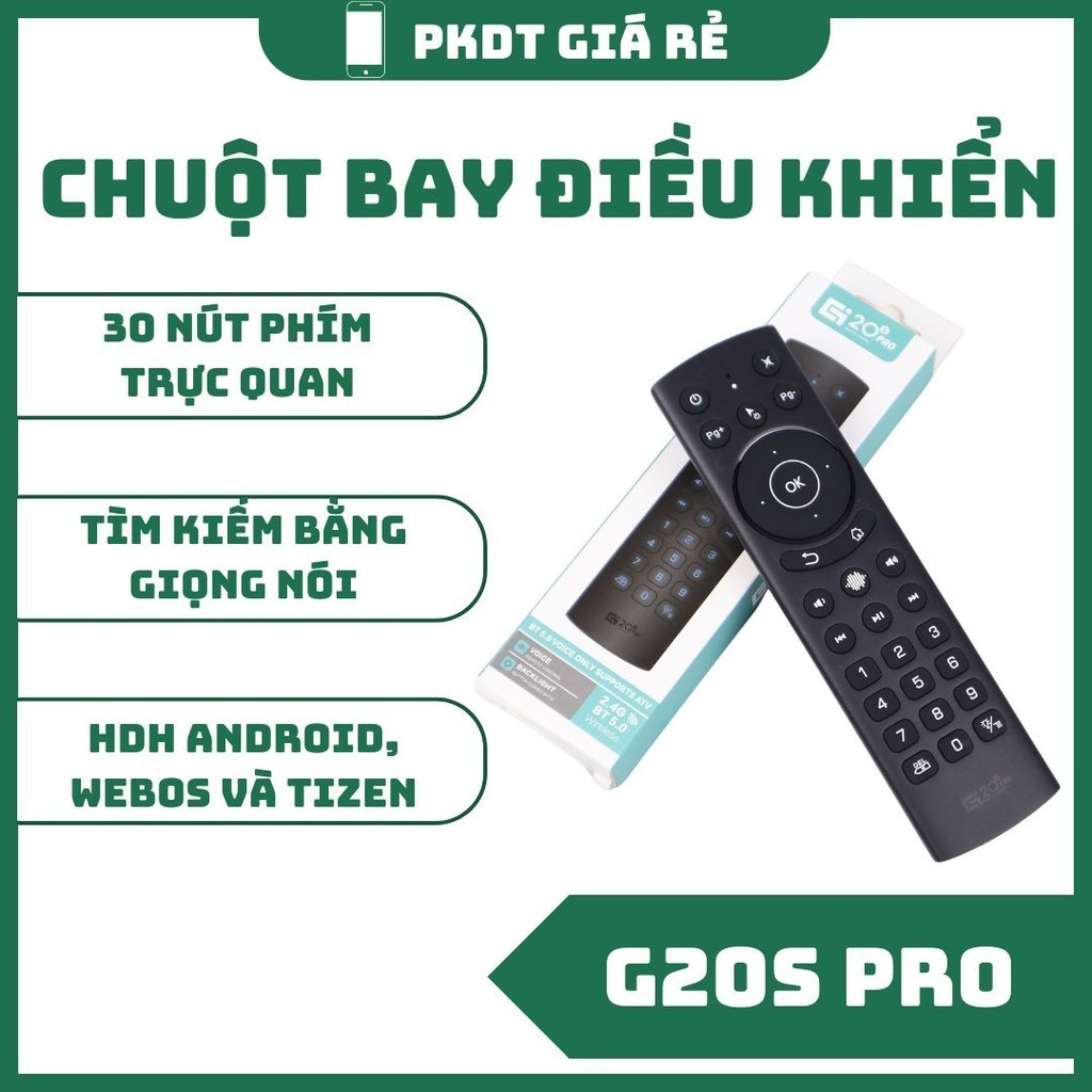 Chuột Bay G20S Pro (BH Lỗi 1 Đổi 1) - Mic Voice Có Điều Khiển Giọng Nói | Shopee Việt Nam