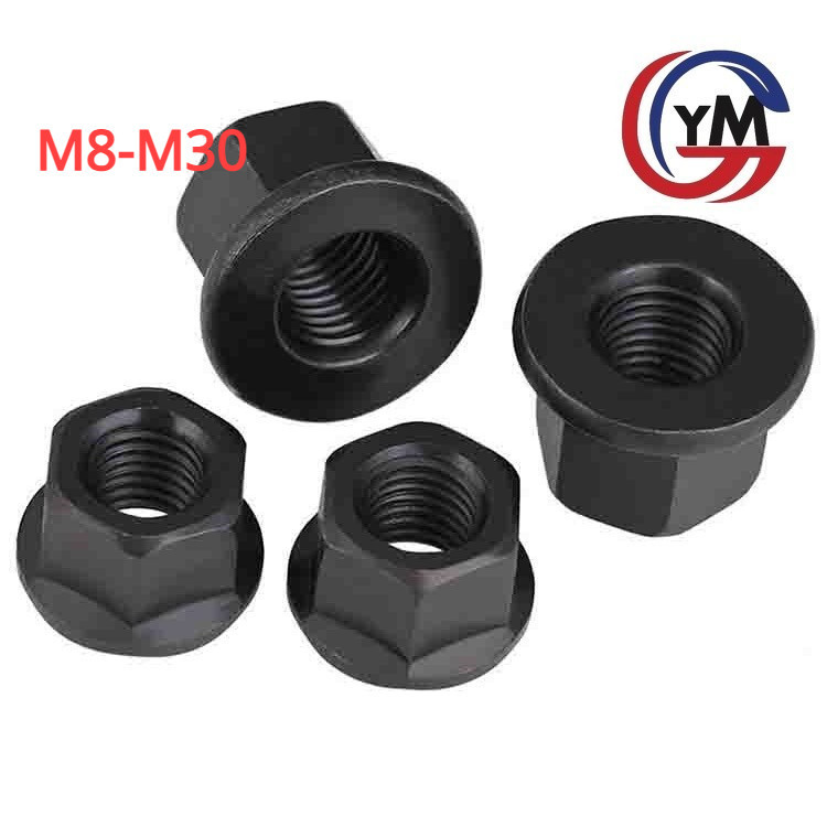 [Ymh1] Đai ốc mặt bích Thép/ecu liền long (ê cu)/Đai ốc liền phẳng M8-M30 | Shopee Việt Nam