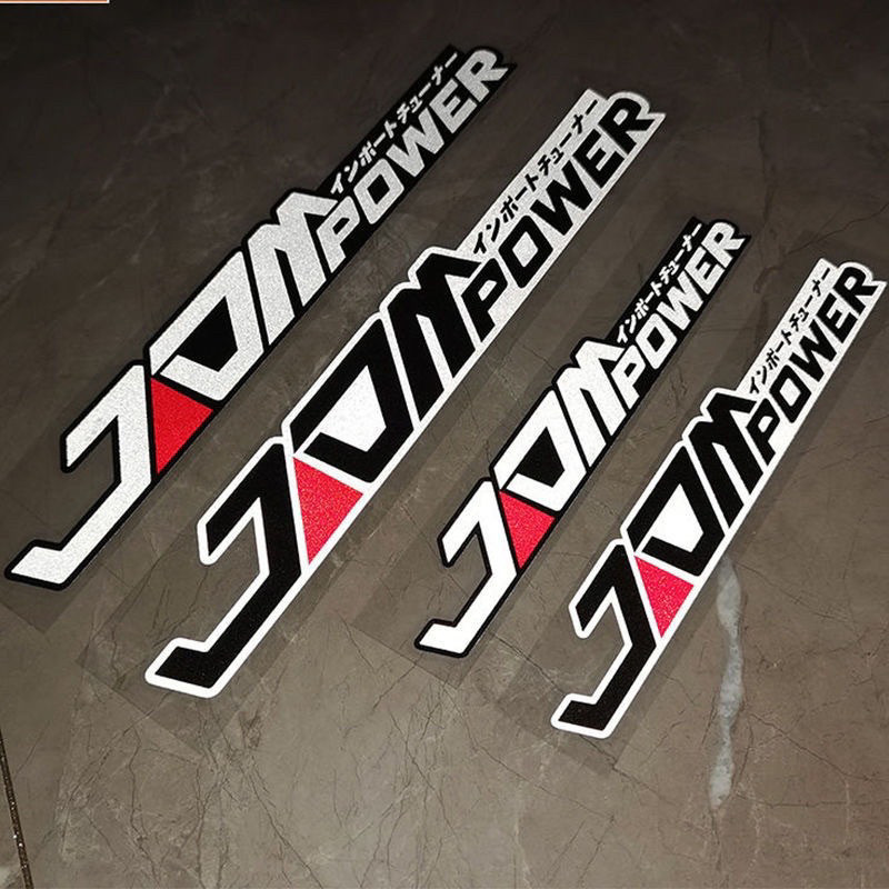 Tem JDM phản quang 3M trang trí ô tô | Shopee Việt Nam