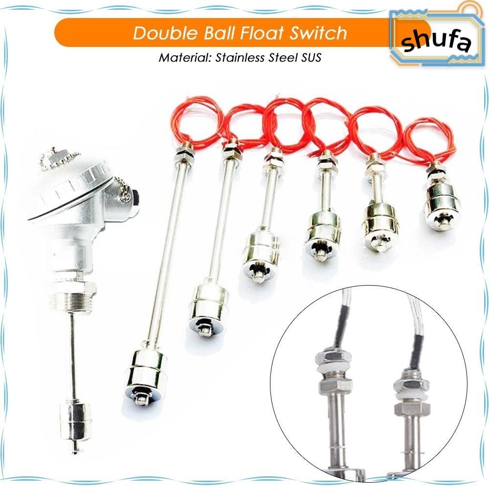 Shufa Tank Liquid Water Level Sensor Professional 45-250mm Double Ball ...