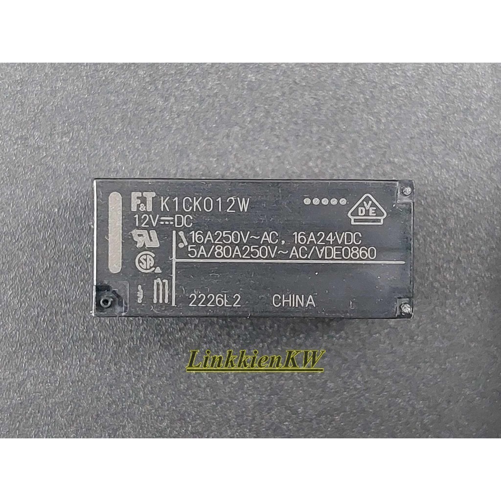 Relay K1CK012W 12VDC 16A 250V 8 Chân Mới Chính Hãng ! (Có thể thay cho Hf115 16a và K1A012T ...