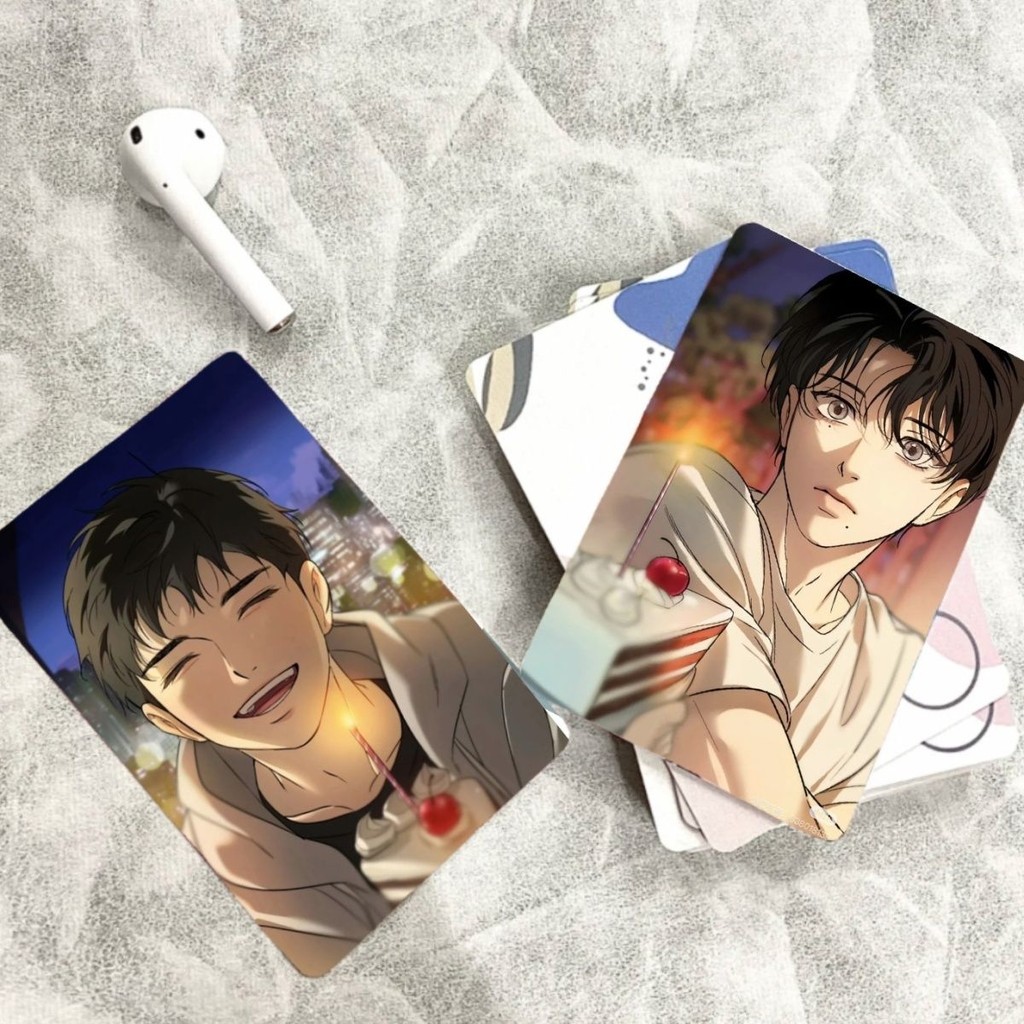 Manga Hàn Quốc Đèn Nền Photocard 10cm Thẻ Tự Chế Góc Tròn Trắng Rongyun ...