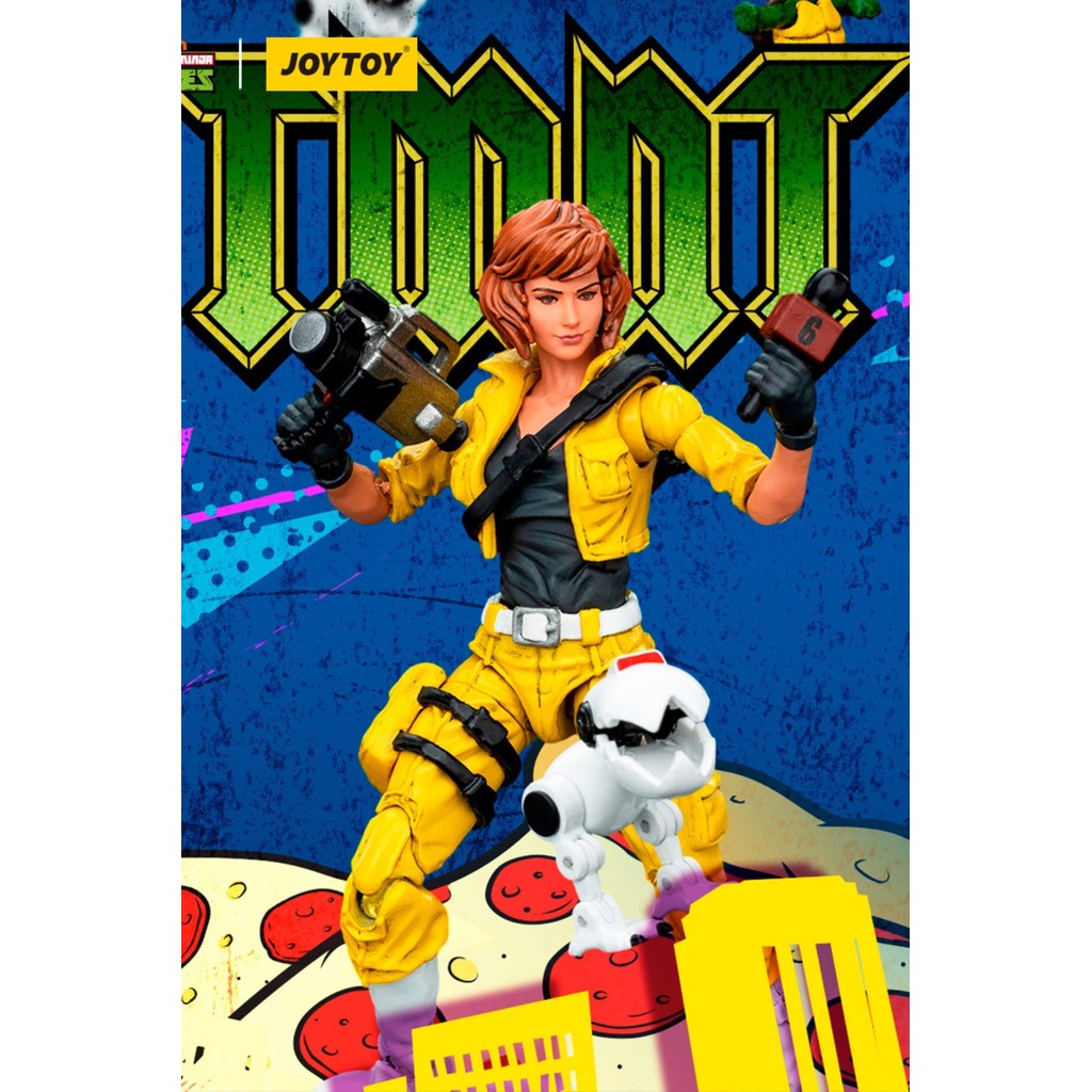 Tmnt - April O 'Neil - TMNT Action Hình của JOYTOY | Shopee Việt Nam