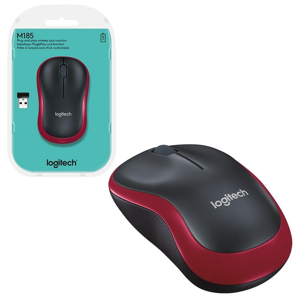 MOUSE KO DÂY LOGITECH M-185 CÔNG TY | Shopee Việt Nam