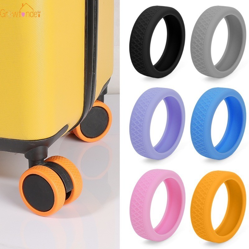 Vali Mang Bánh Xe Im Lặng Vỏ Silicon Vali Ròng Rọc Phụ Kiện Họa Tiết ...