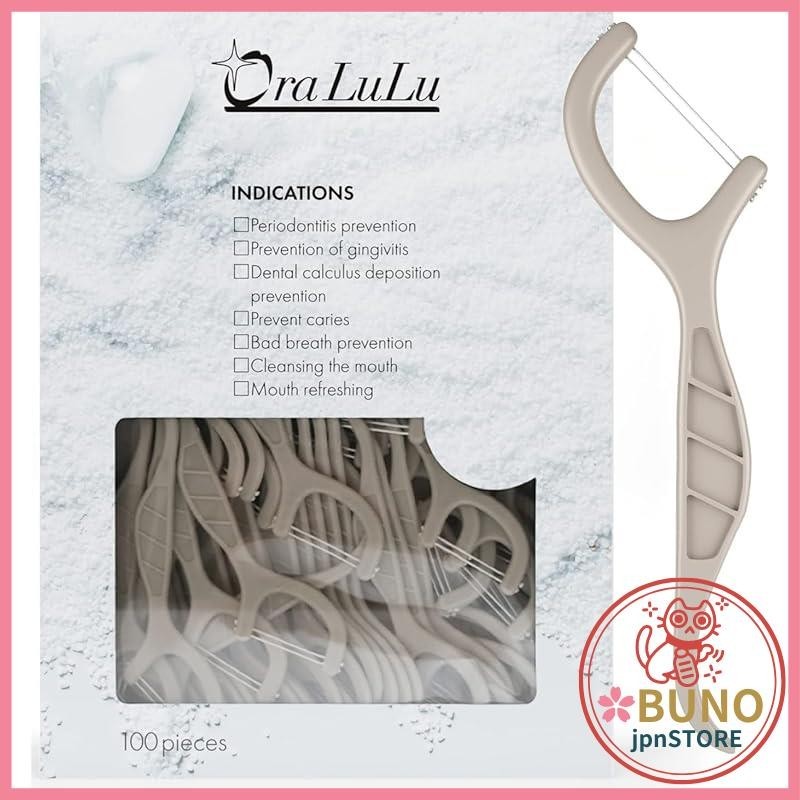 OraLuLu (Oral Lulu) [Reinforced Double Thread Floss] Dental Floss ...