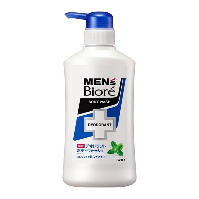Men's Biore Deodorant BW Fresh Mint/Soap/Skin Care/ With Refills ...