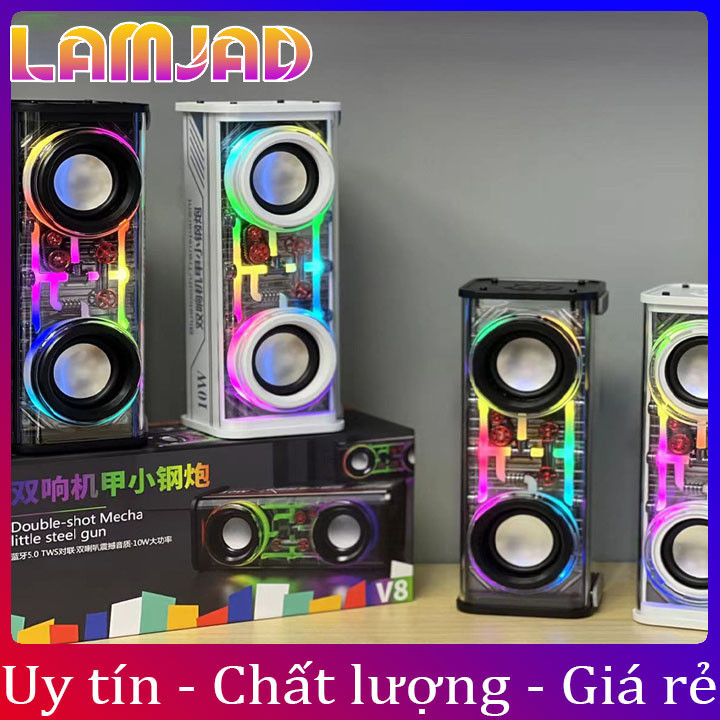 [SALE MẠNH] Loa bluetooth A88 led nháy theo nhạc RGB, công suất 10W ...