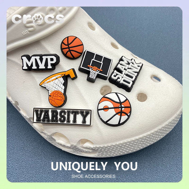 charm crocs Basketball theme jibbitz crocs sticker dép crocs charm dép ...