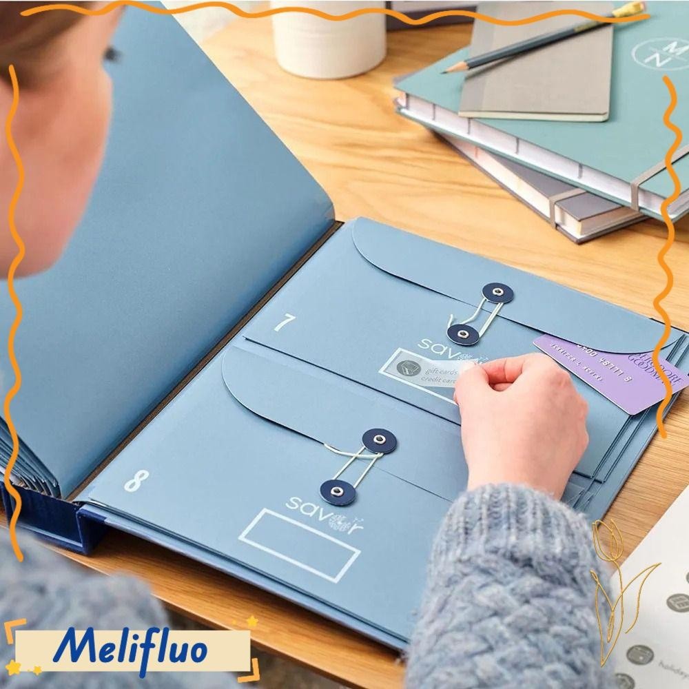 Melifluo Manila Pocket Folder, Pocket Binder File Storage Tools In I Go ...