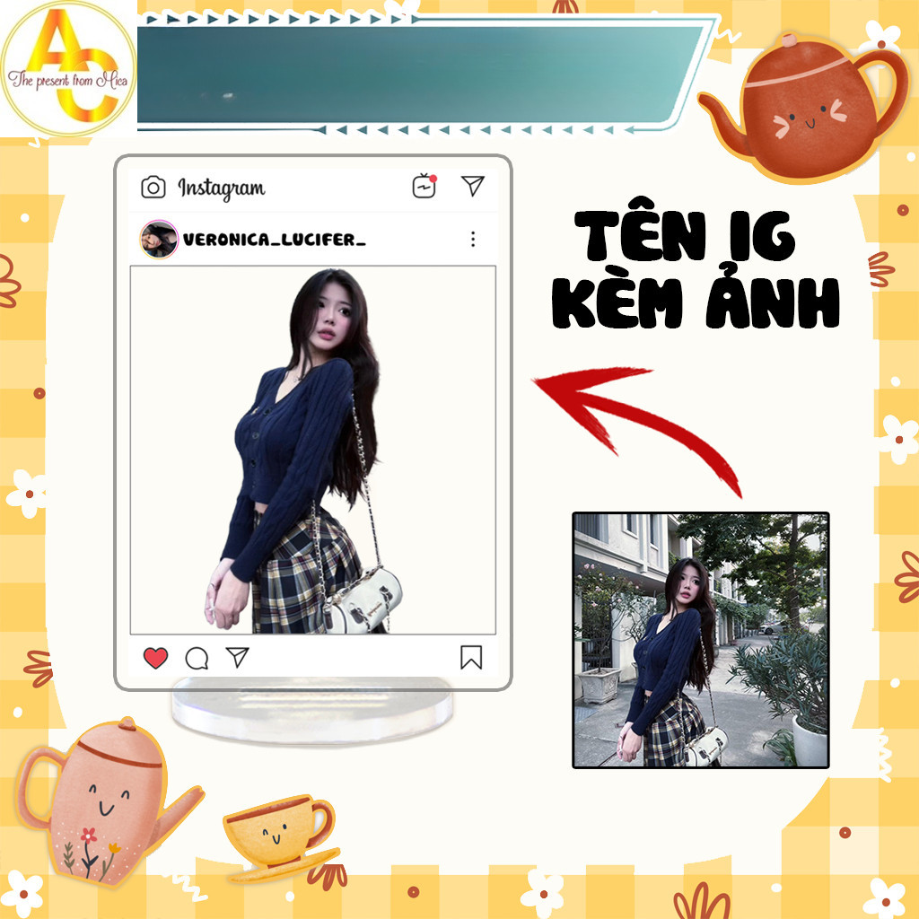 Mô Hình Tượng Standee In Khung Hình Trong Suốt IN THEO YÊU CẦU Ghép ...