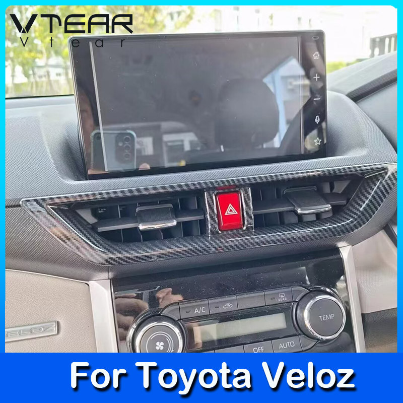 Vtear Cho Xe Toyota Veloz 2024 2023 2022 Ô Tô Điều Hòa Lỗ Thông Hơi Khung Trang Trí Nhựa Mạ ...