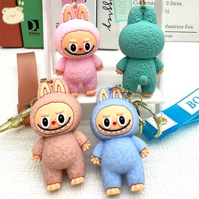 Labubu Stuffed Doll Blind Box The Monsters Exciting Macaron Vinyl Face ...