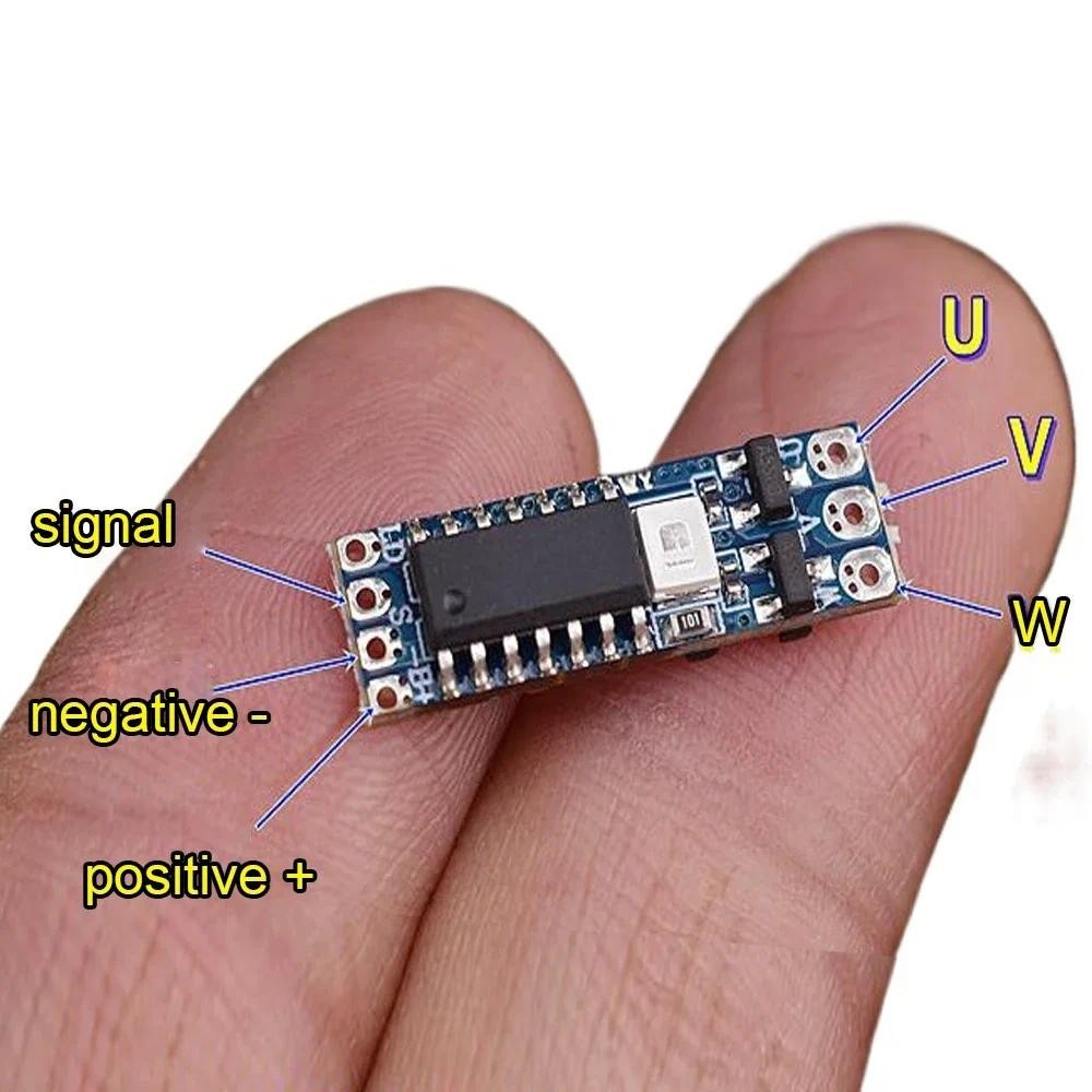 1s Mini BLDC Brushless Motor Driver Board DC 3V-6V 3.7V 4A Bộ Điều Chỉnh Điện Điều Chỉnh Truyền ...