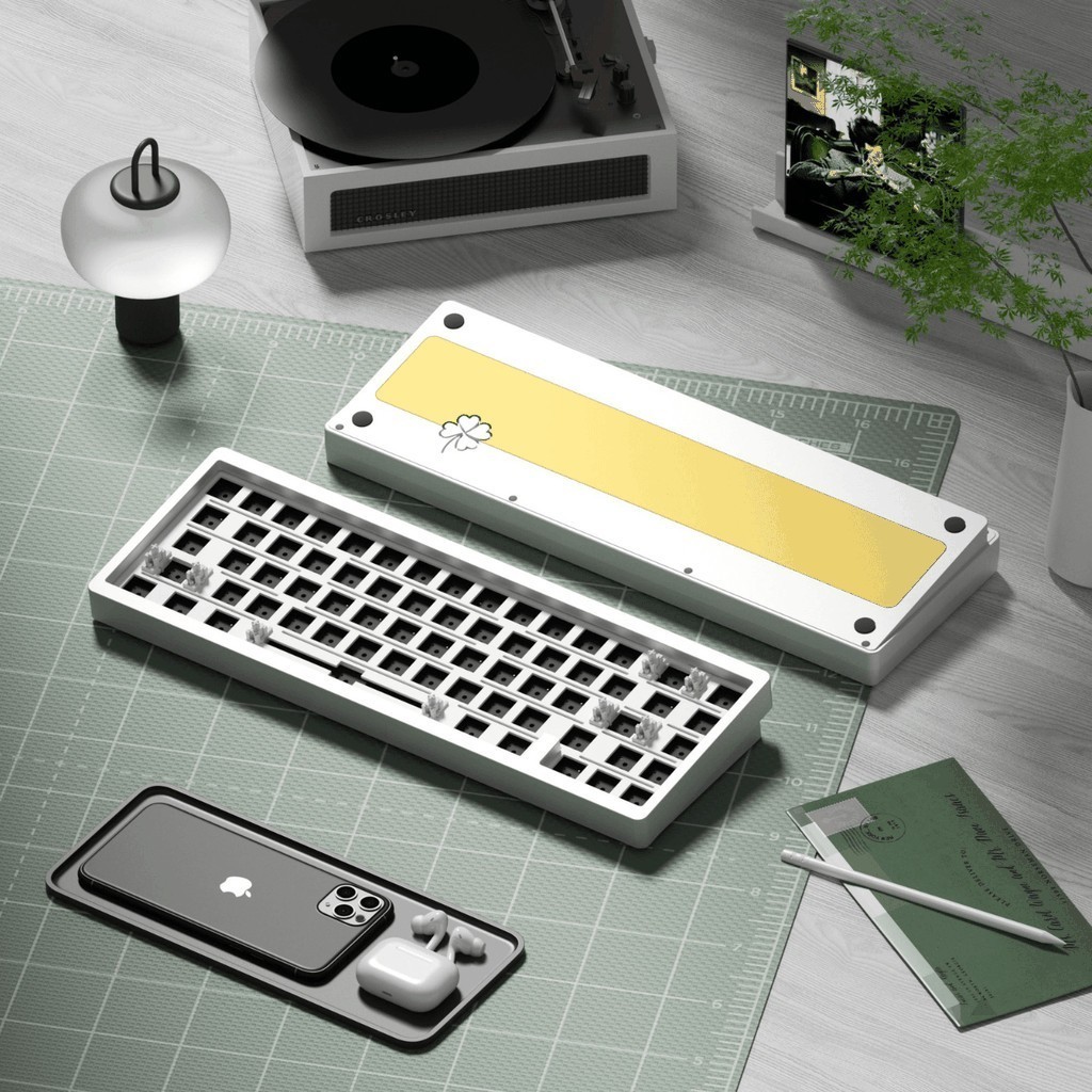 [CÓ SẴN] Kit BÀN PHÍM CƠ LUCKY65 | LUCKY 65 KEYBOARD Nhôm CNC, 3 Mode ...