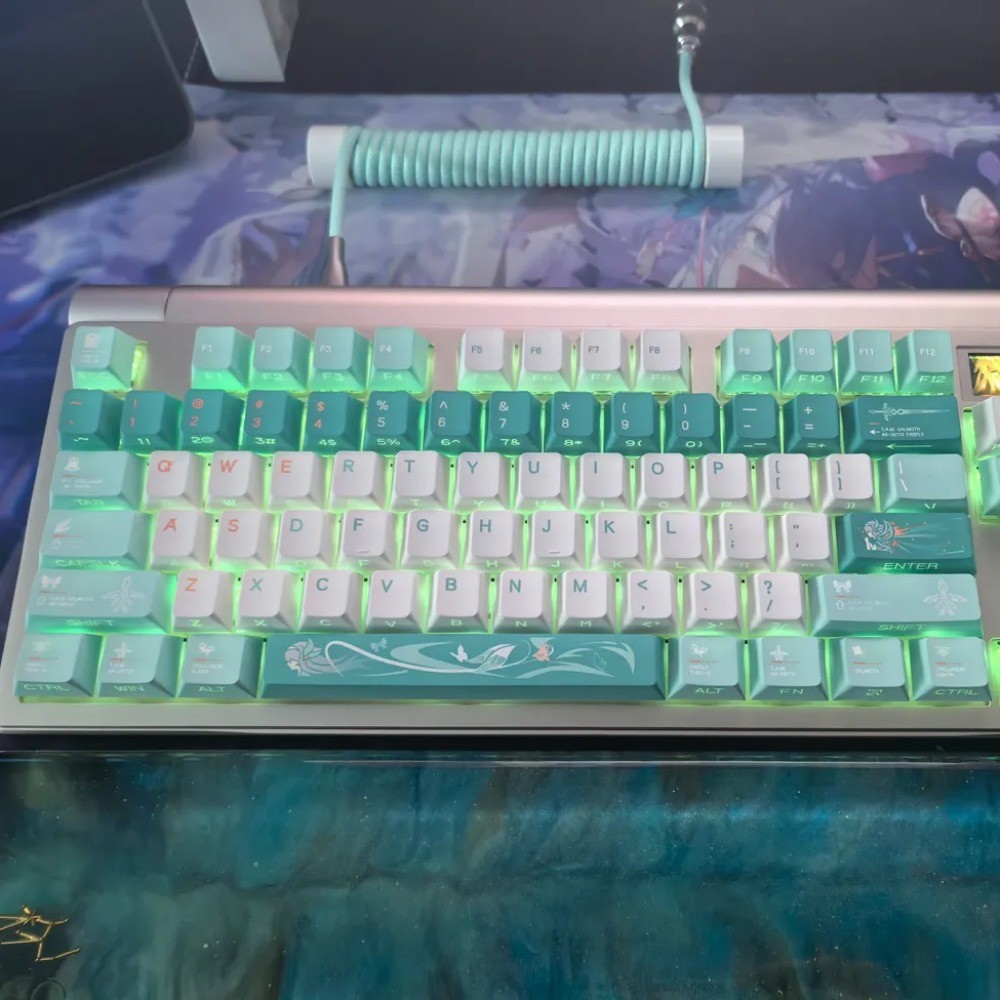 Firefly Keycap 130 Phím Cherry Profile PBT Dye Thăng hoa Chữ cái truyền ...