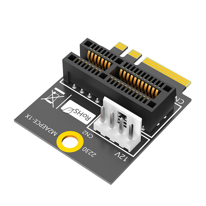 2230 M.2 Key A + E sang PCIE X1 Thẻ chuyển đổi PCI Express PCI-E 1X Khe ...