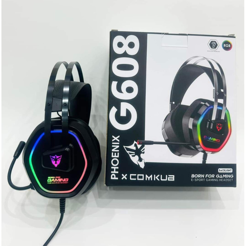 Tai nghe Headphone Gaming Phoenix G608 Led (Jack cắm USB 7.1) | Shopee Việt Nam