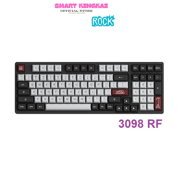 Bàn phím cơ AKKO 3098 RF Dracula Castle ( Dual-mode / AKKO sw v3 ...