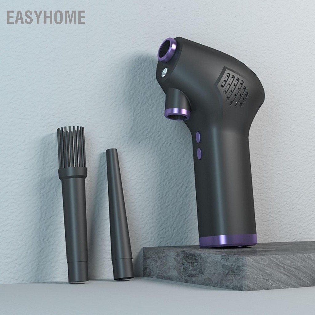 EasyHome Pin không dây Air Duster 36000 RPM Máy hút bụi sạc nhanh USBC ...