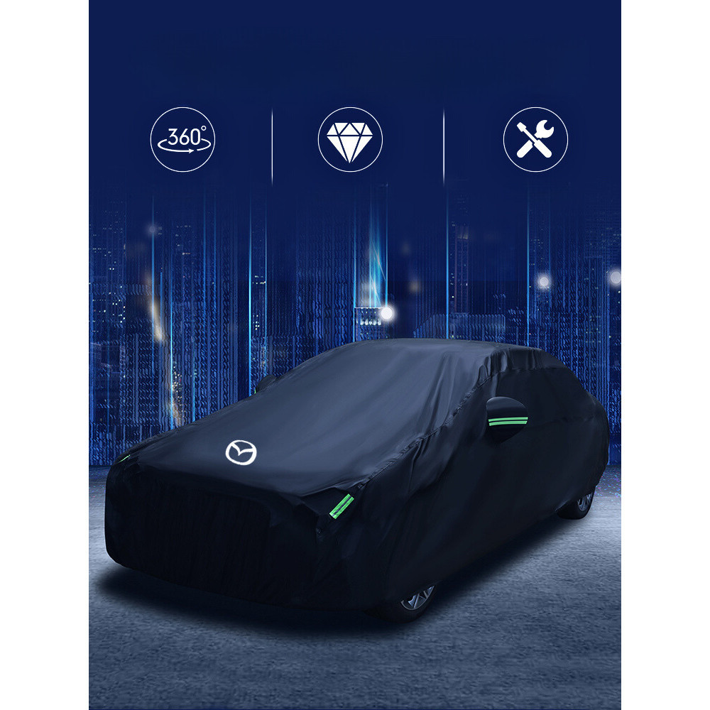 Bạt Che Ô Tô Mazda 2 3 6 CX-4 CX-5 CX-30 CX-8, Chất Liệu Cao Cấp Siêu Bền, Cách Nhiệt Tốt ...