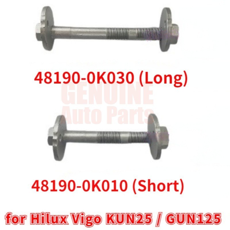 Tay dưới điều chỉnh đai ốc camber điều chỉnh bu lông 48190-0k010 0k030 ...