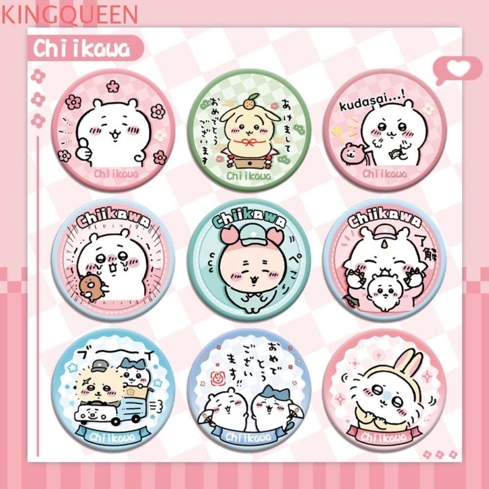 Kingqueen Anime Chiikawa Pin, Momonga Rakko Hachiware Trâm cài, Trang ...