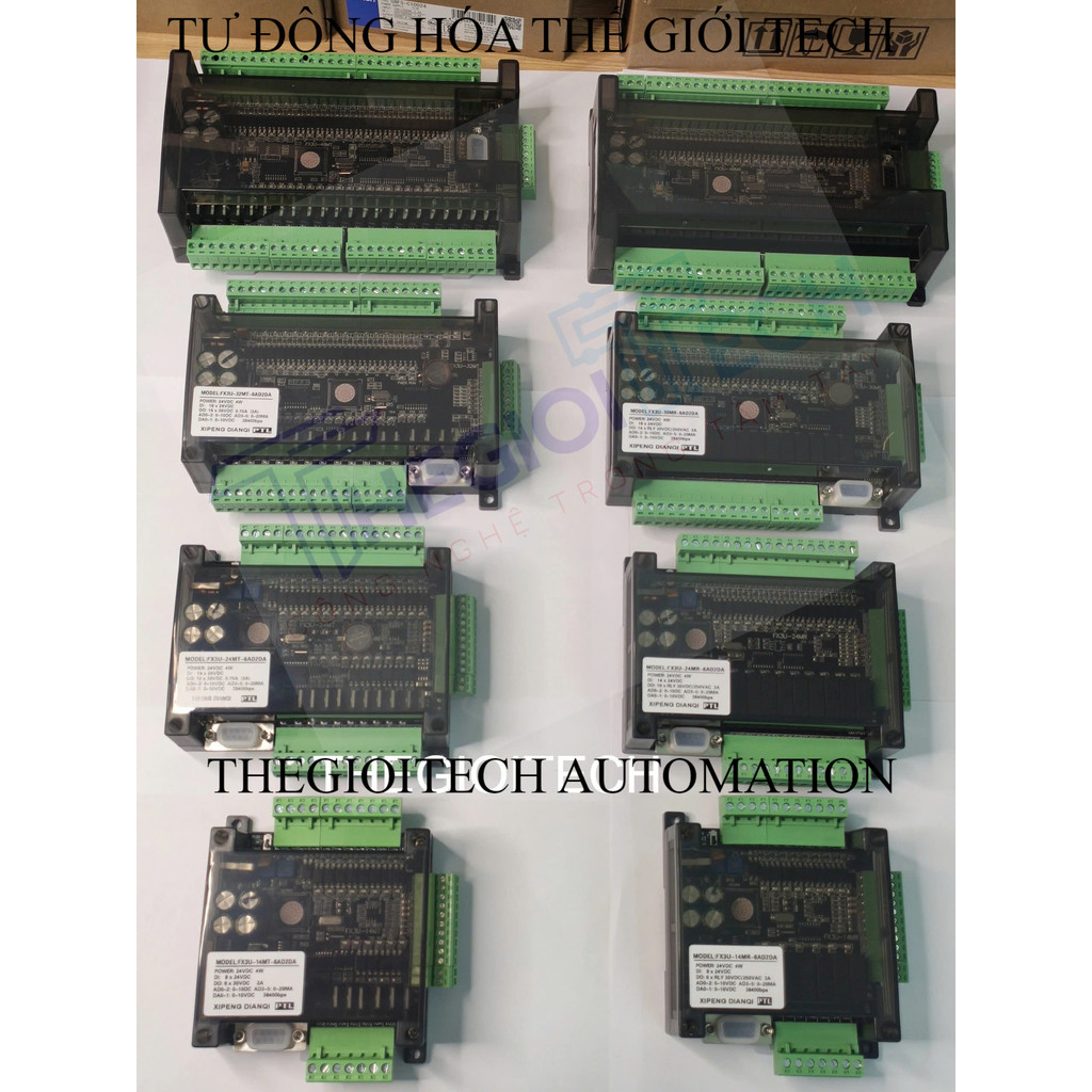 Board Mạch PLC PTL FX3U-24MT/MR 2AD/6AD-2DA 14X/10Y Out Tran/relay ...