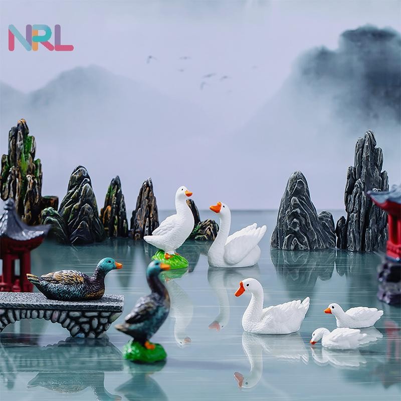 Nrl 1 / 2 Chiếc Tượng Núi Micro Phong Cảnh Vườn Rockery Trang Trí [Mới ...