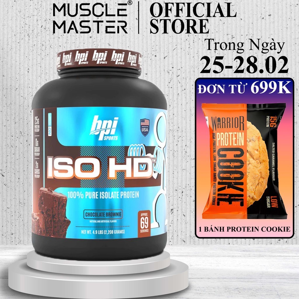 [Đã Bán 2,6k] Thực Phẩm Bổ Sung BPI Iso HD 2.3kg | Shopee Việt Nam