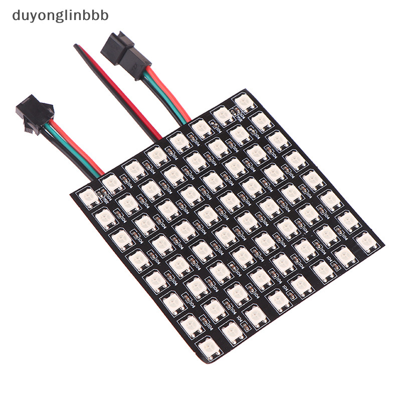 (Duyonglinbbb) 1Pc WS2812 LED 5050 RGB 8x8 64 Bit Mô-đun ma trận LED ...