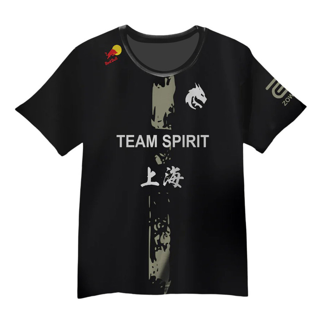 Áo thun TEAM SPIRIT 2025 Champions Jersey CS2 Thượng Hải Donk | Shopee ...
