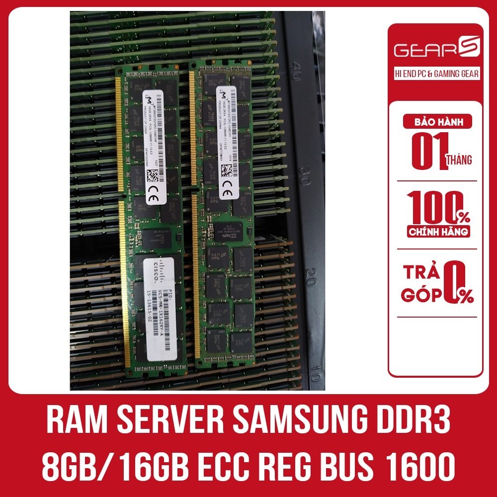 Ram REG ECC DDR3 16gb buss 1600 - Hàng chính hãng | Shopee Việt Nam