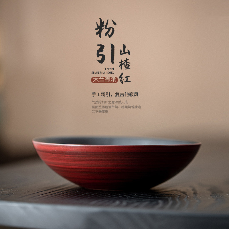 Táo Gai Đỏ Nồi Cheng Trà Khô Pha Bàn Nồi Giá Đỡ Trà Gốm Handmade Khay ...