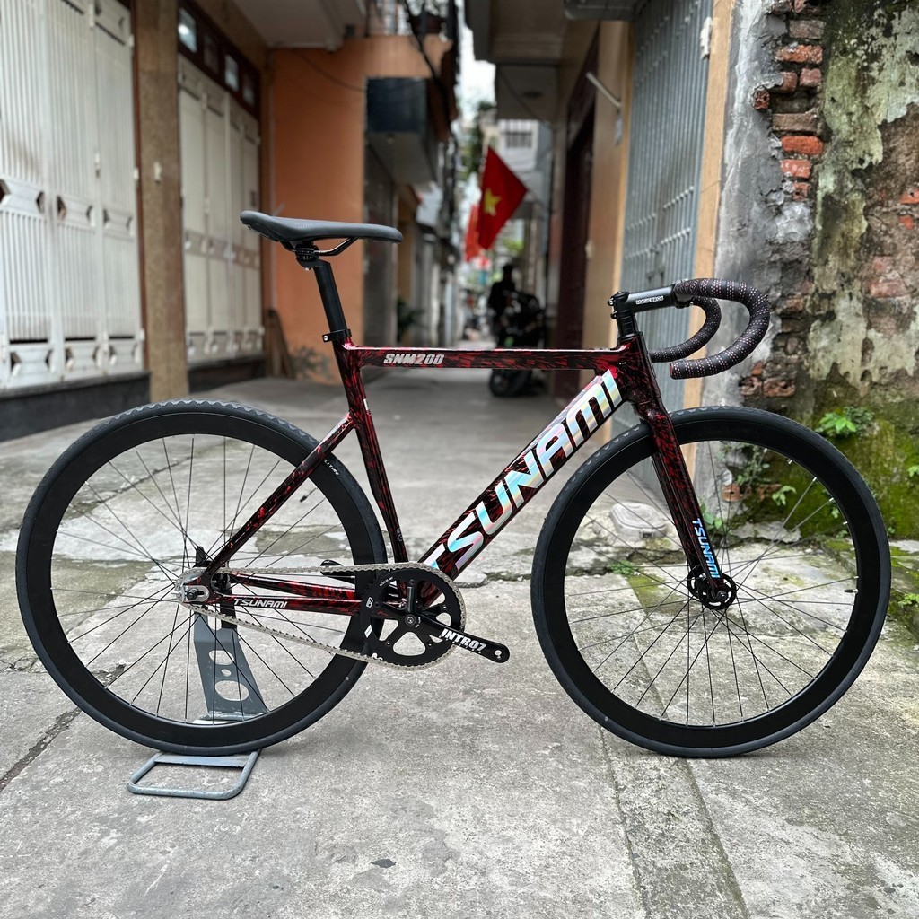Xe đạp Fixed gear Tsunami SNM200 lắp ráp theo yêu cầu | Shopee Việt Nam