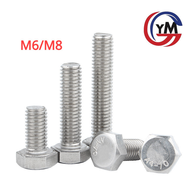 [Ymh1] Bulong lục giác ngoài INOX 316 M6/M8, Ốc lục giác inox | Shopee Việt Nam