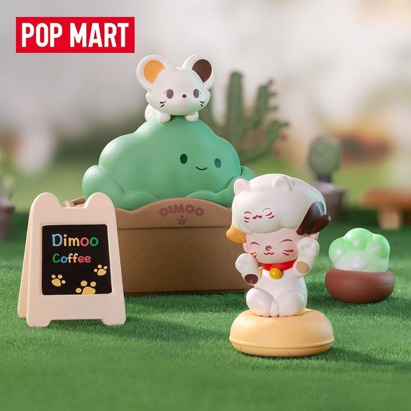 Đạo Cụ Hình Toàn Bộ Hộp Series Pop Mart Dimo Paradise Cat Cat DIMOO ...