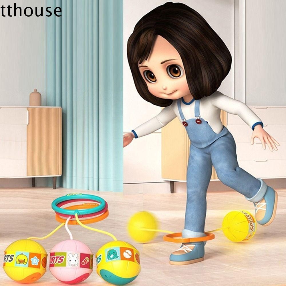 Tthouse Bóng Nhảy Chân, Bóng Hoop Chân Bỏ Qua Dây Bóng Huấn Luyện Phản ...